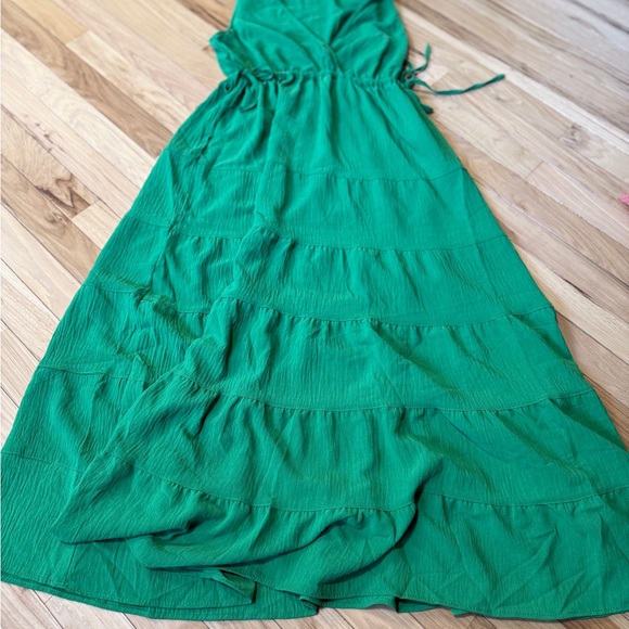 Max Studio | Dresses | Max Studio Green Tiered Sundress | Poshmark